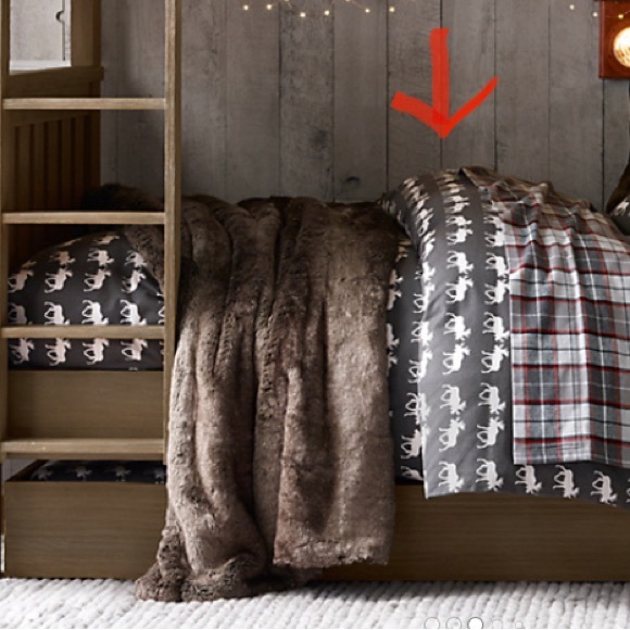 Restoration Hardware | Bedding | Rh Baby And Child Moose Flannel Duvet ...